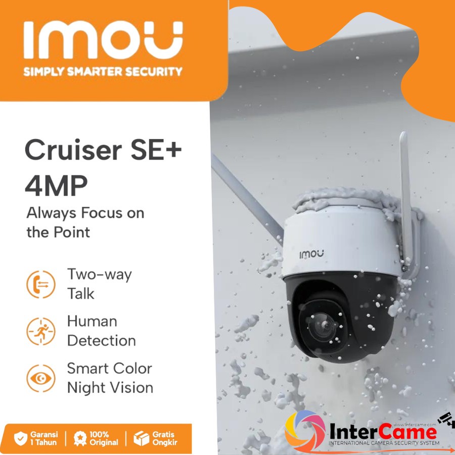 Jual Camera CCTV Wireless Wifi Imou Smart IP Camera Cruiser SE+ 4MP ...