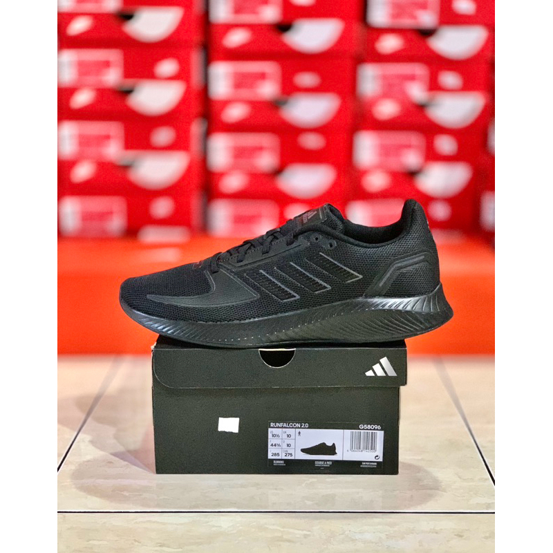 Jual ADIDAS RUNFALCON 2.0 FULL HITAM BLACK G58096 ORIGINAL 100% RESMI ...