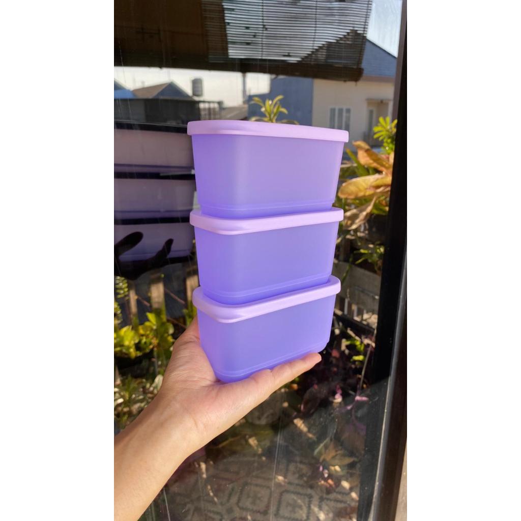 Jual CUBIX MINI RECTANGULER Tupperware 250 ml | petite square | tempat ...