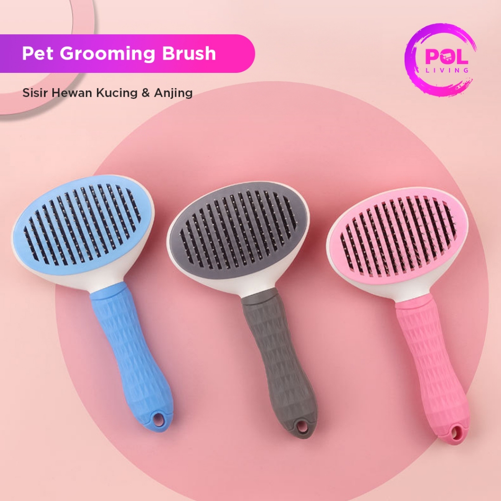 Jual POL - Sisir Hewan Pet Grooming Kucing Anjing | Shopee Indonesia