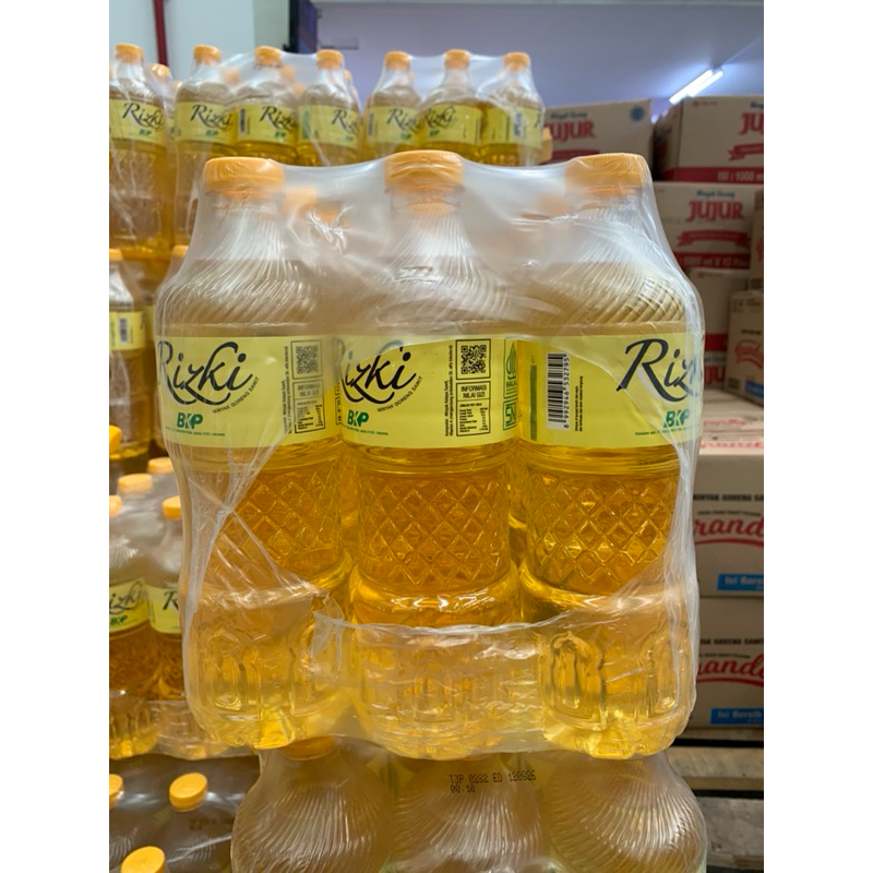 Jual Minyak Goreng Merk RIZKI 900ml Untuk Kemasan Botol | Shopee Indonesia