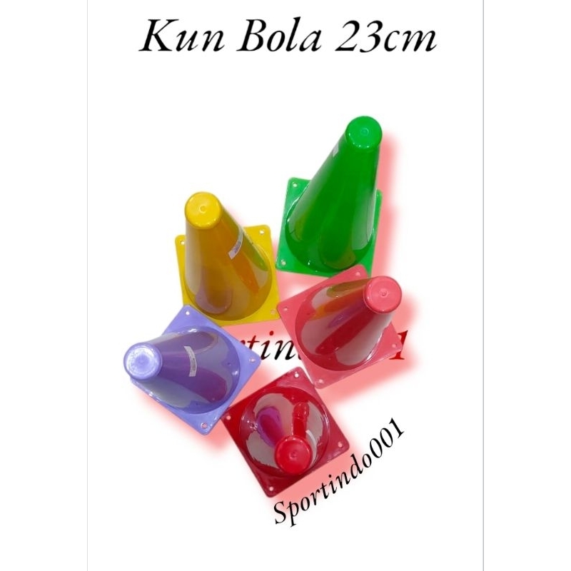 Jual Kun Bola Kerucut / Cones Kerucut Tinggi 23cm | Shopee Indonesia