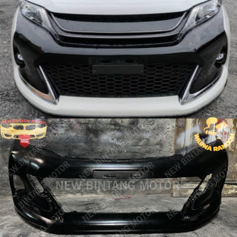 Jual Bumper depan toyota harrier GS 2015 2018 original | Shopee Indonesia
