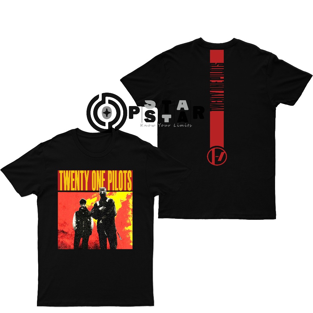 Jual Kaos Twenty One Pilots Clancy new Album Merch | Shopee Indonesia