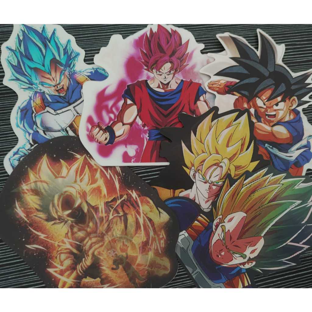 Jual Stiker Mobil Motor Anime 4D 3D hologram Dragon Ball | Shopee Indonesia