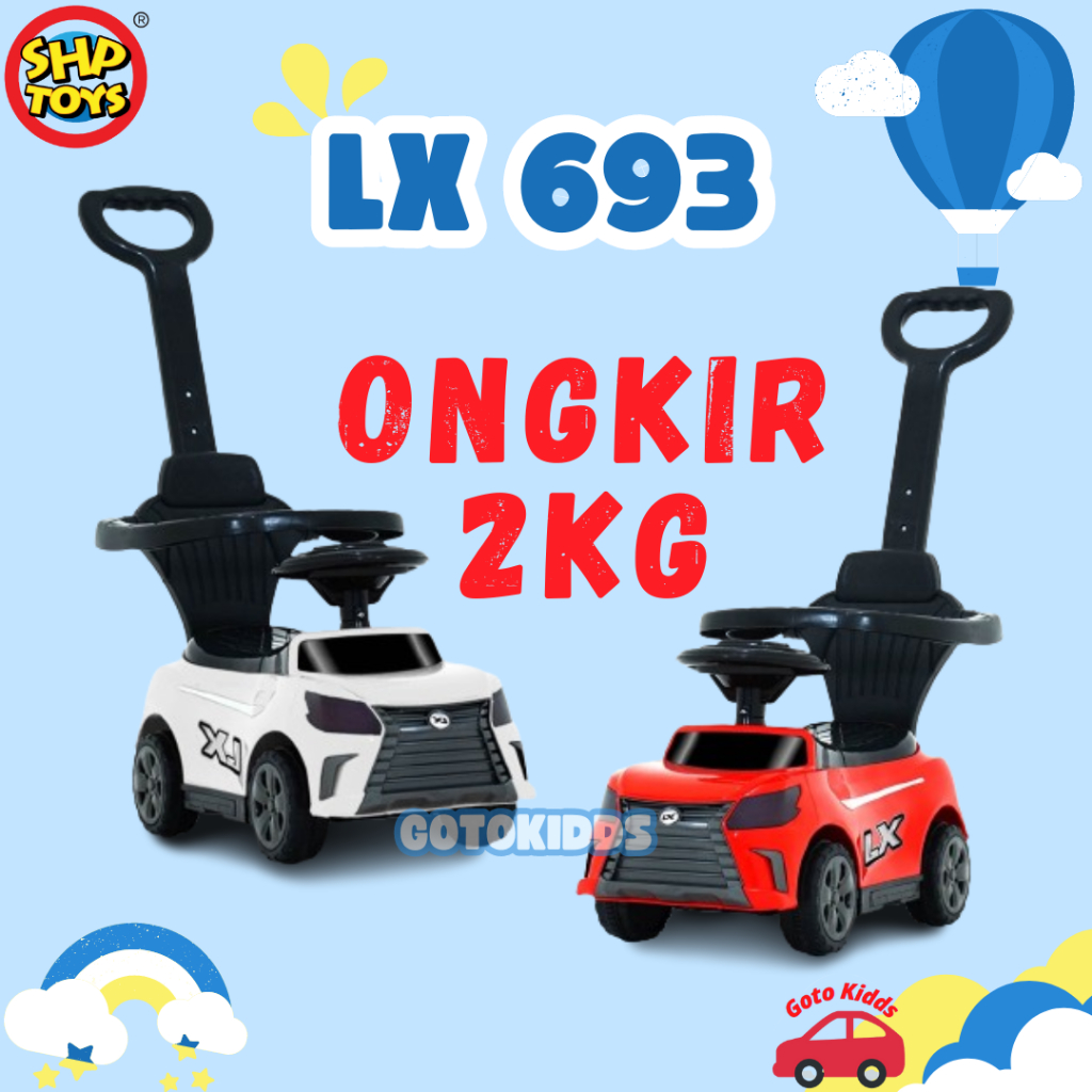 Jual Mainan anak mobil dorong anak sport SHP Toys LX 693 | Shopee Indonesia