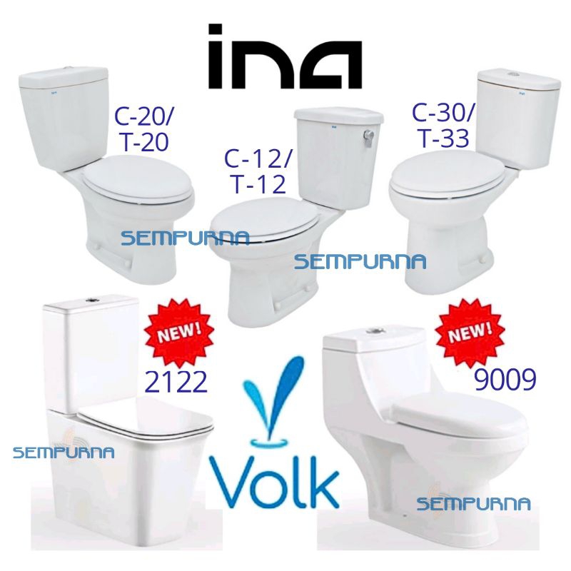 Jual Khusus kirim luar Sby Kloset klosed closed closet WC duduk Toilet ...