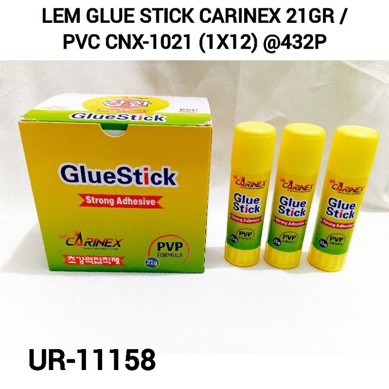 Jual LEM GLUE STICK CARINEX/LEM KERTAS | Shopee Indonesia