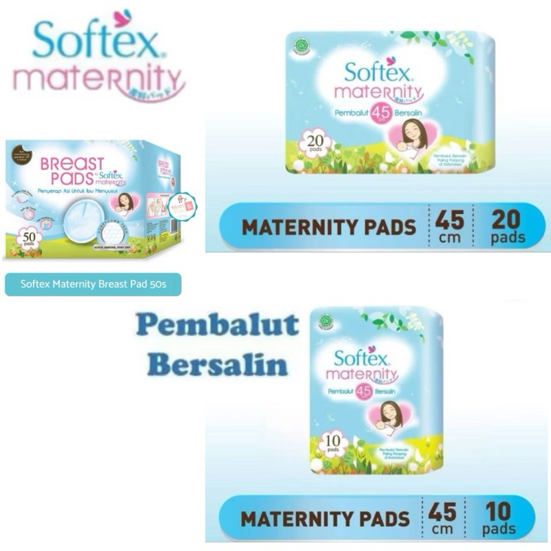 Jual SOFTEX MATERNITY PEMBALUT BERSALIN 45CM ISI 10 20 PCS | BREAST PAD BREASTPAD PENYERAP ASI ...