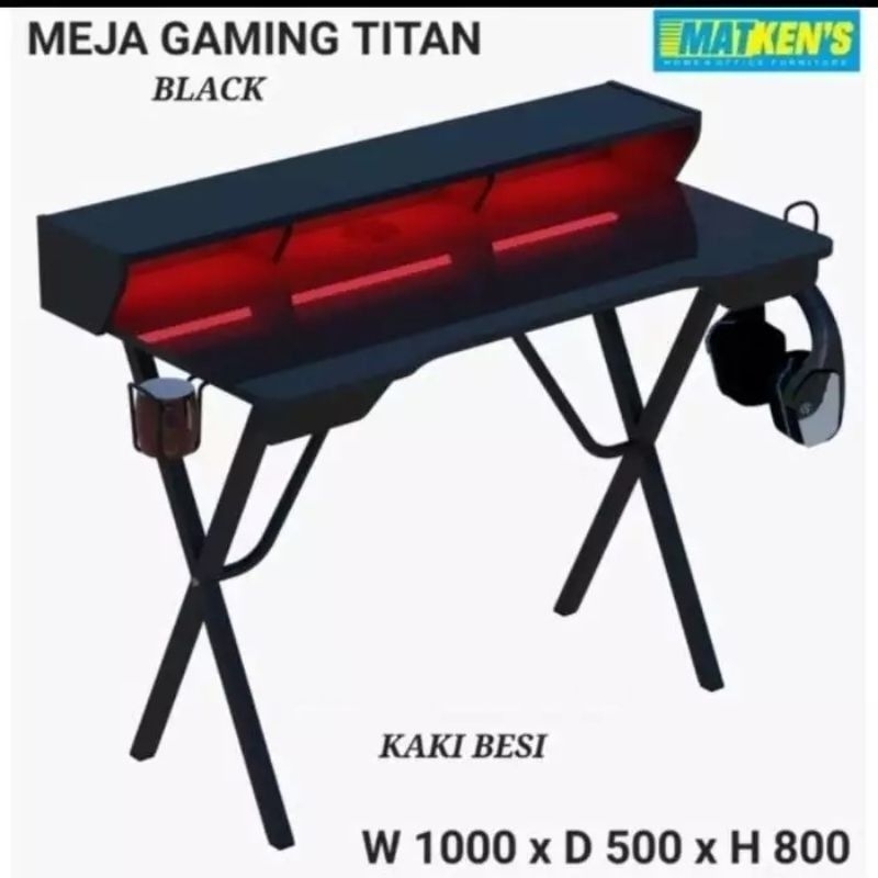 Jual Meja Gaming / Meja PC / Meja Komputer / Meja Tulis / Meja Kerja ...