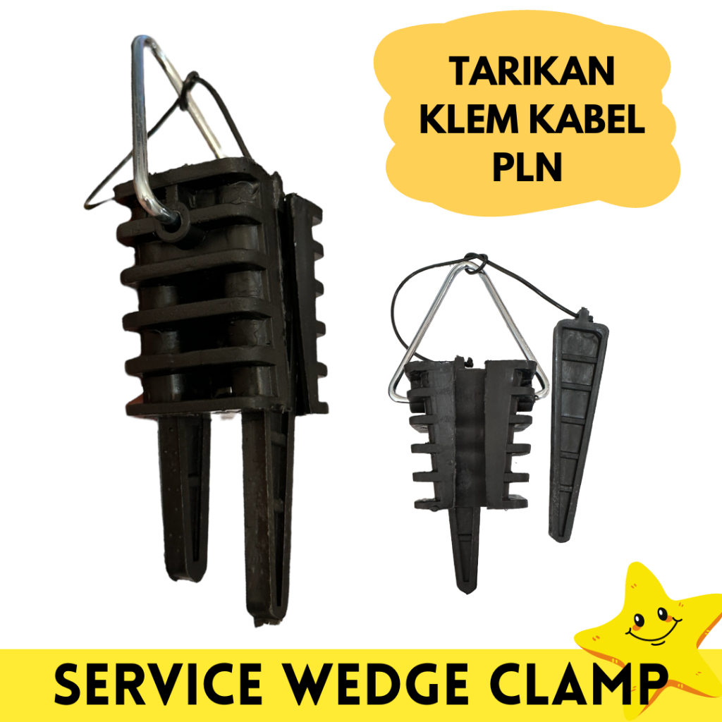 Jual SERVICE WEDGE CLAMP TARIKAN KLEM KABEL SR TWISTED TARIKAN KABEL ...
