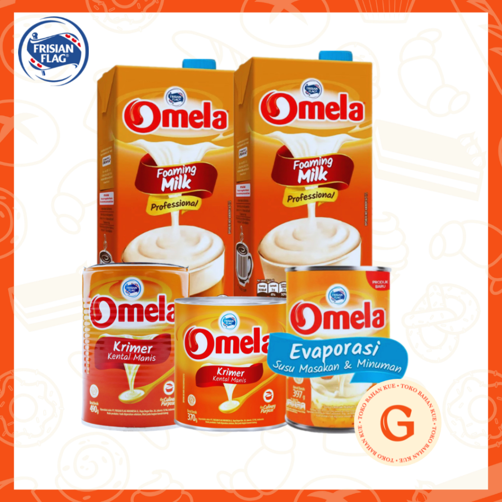Jual OMELA | Omela SKM Can 370 gr, 490 gr / Omela Evaporasi 386 gr ...