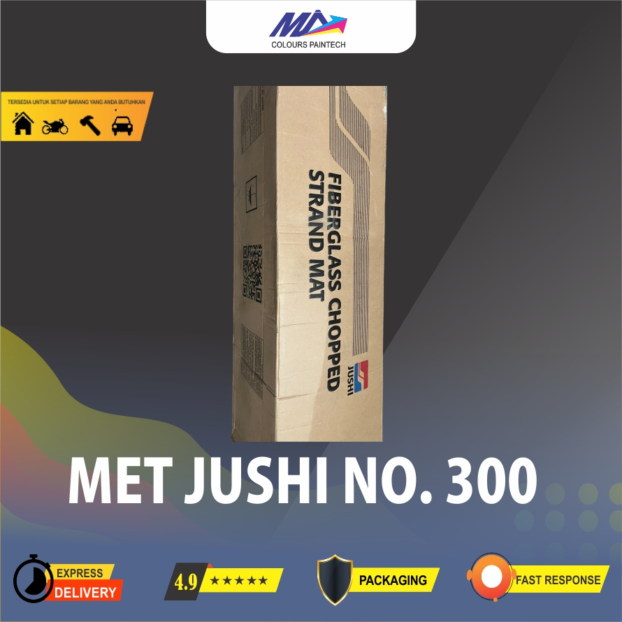 Jual SERAT FIBER | JUSHI FIBER GLASS COPPED | MET 300 | MET 450 | KAIN ...