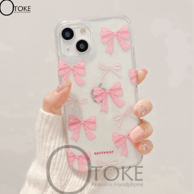 Jual CASE PREMIUM RIBBON GLITTER FOR IPHONE XR 11 12 13 14 15 PLUS PRO ...