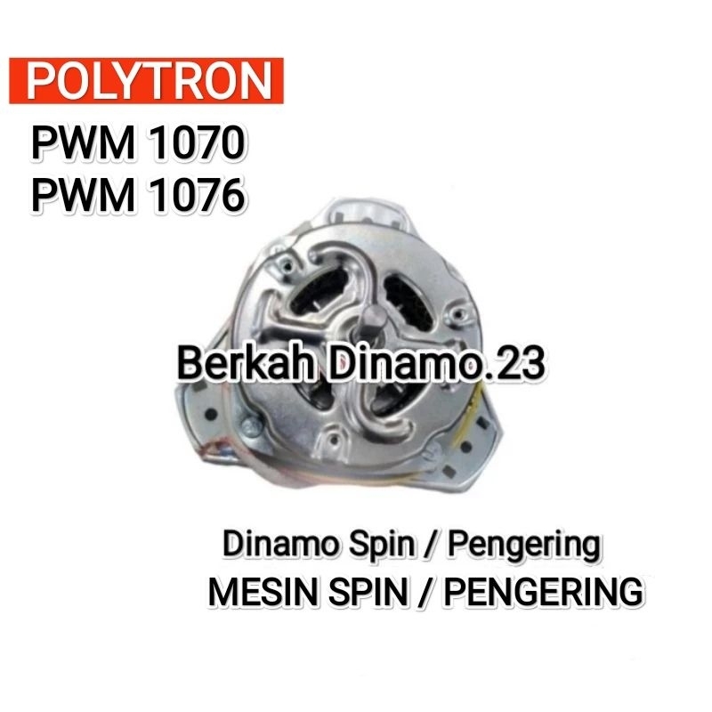 Jual Dinamo Pengering Mesin Cuci POLYTRON PWM 1070 PWM 1076 Motor ...