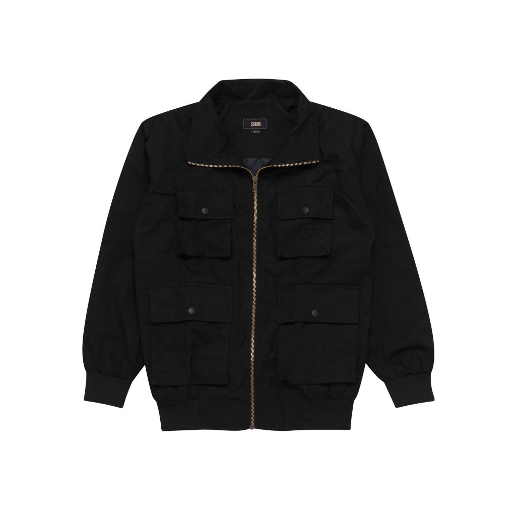 Jual Screamous Jacket Golfer MICK BLACK | Shopee Indonesia