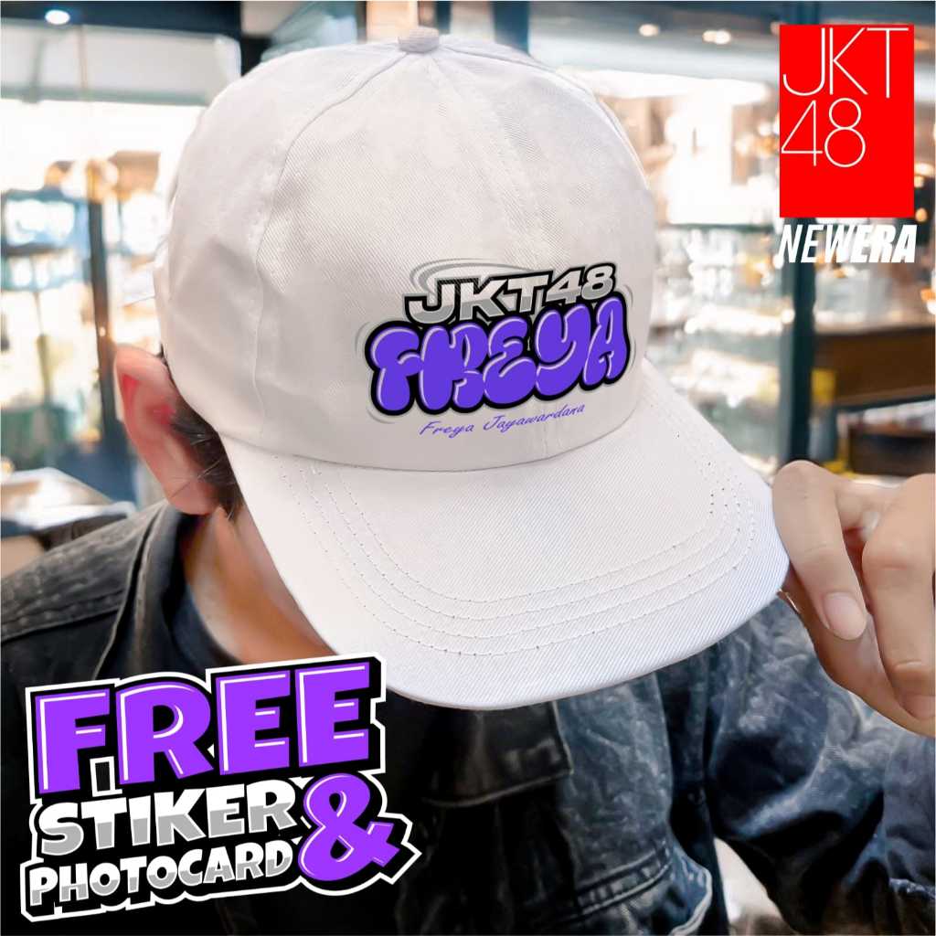 Jual [FREE STIKER dan FREE PHOTOCARD] Topi Baseball JKT48 Nama Member ...
