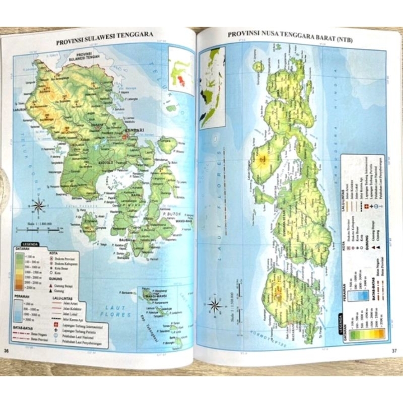 Jual Buku ATLAS DUNIA Edisi Terbaru 38 ProvinsiTerlengkap Kertas HVS ...