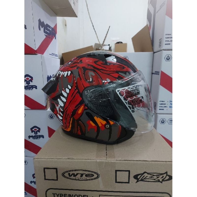 Jual HELM DEWASA SERI RAZER x DRAGON | Shopee Indonesia
