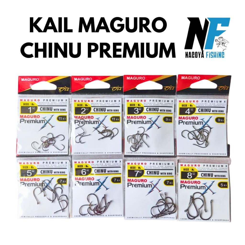 Jual Kail Chinu Ring Maguro Premium Black Lubang | Shopee Indonesia