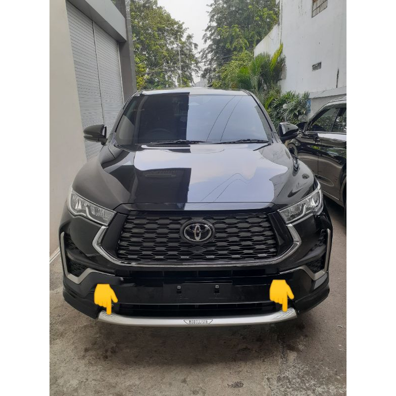 Jual Body Kit Spoiler Bodykit Bemper Depan Innova Zenix Modelista ...