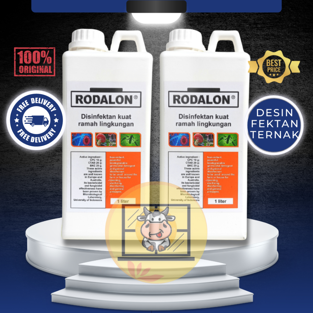 Jual RODALON 1 LITER - Disinfektan Pembasmi Virus Kuman Bakteri ...