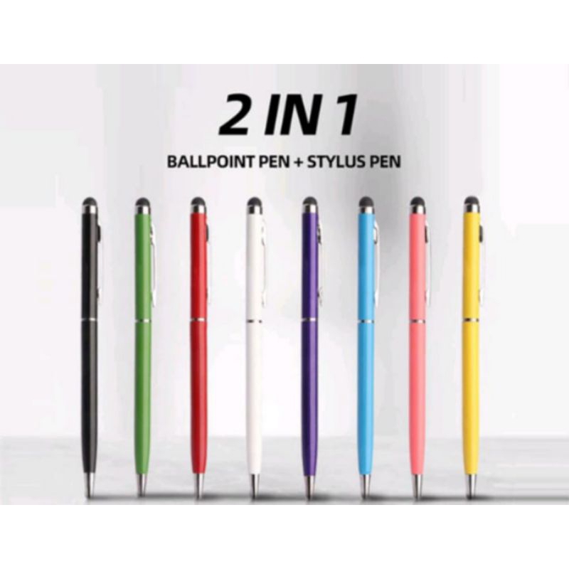 Jual pulpen stylus 2 in 1 multifungsi pena touchscreen layar hp ...