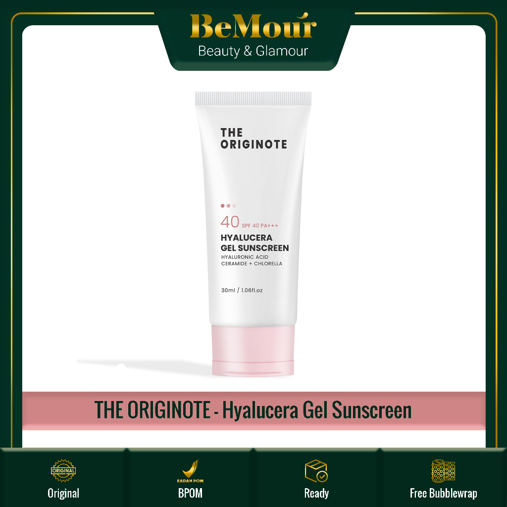 Jual THE ORIGINOTE - HYALUCERA GEL SUNSCREEN SPF 40 PA+++ ( 30 ml ...