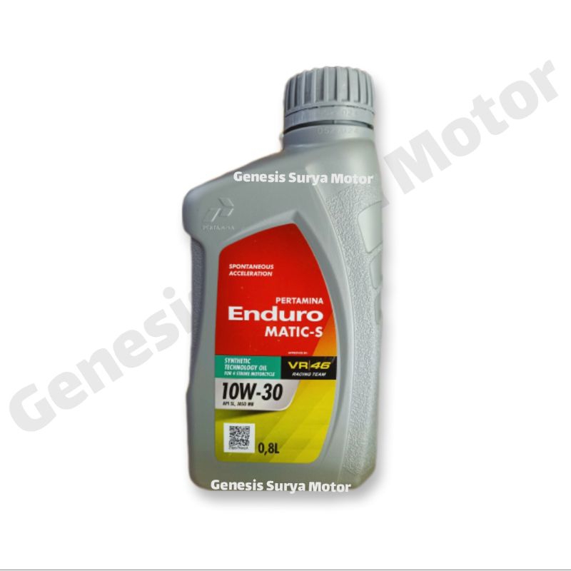 Jual Oli Enduro Matic S 10W30 08LT Pertamina Oil NON PARFUM | Shopee ...
