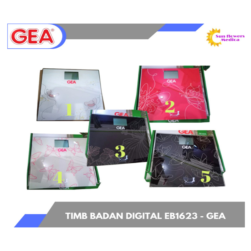 Jual Timbangan Badan Digital Gea EB 1623 | Shopee Indonesia