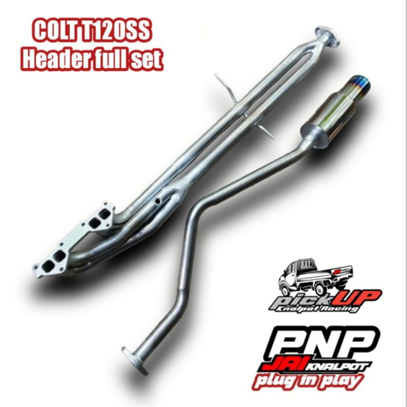 Jual Colt T120ss knalpot racing header 431 & 421 full set | Shopee ...