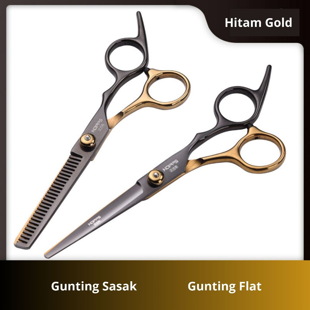 Jual Gunting Rambut Stainless Steel Gunting Sasak Gunting Flat Potong ...