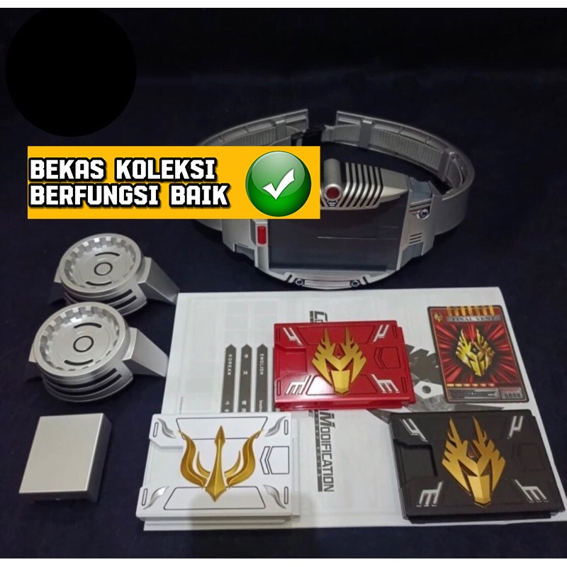 Jual Csm Dx Complete Selection Belt Kamen Rider Ryuki Driver Set ...