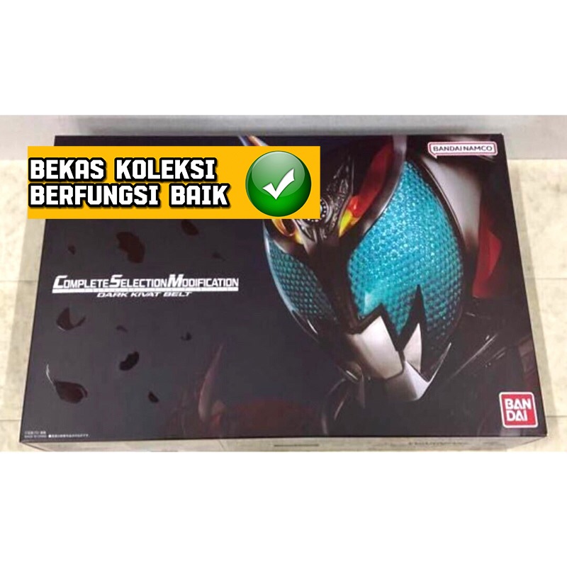 Jual Csm Dx Belt Complete Selection Kamen Rider Dark Kiva Driver Bib ...