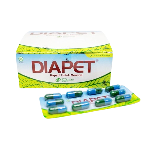 Jual DIAPET CAP 10S STRIP 12S (1 STRIP = 10 TABLET) | Shopee Indonesia