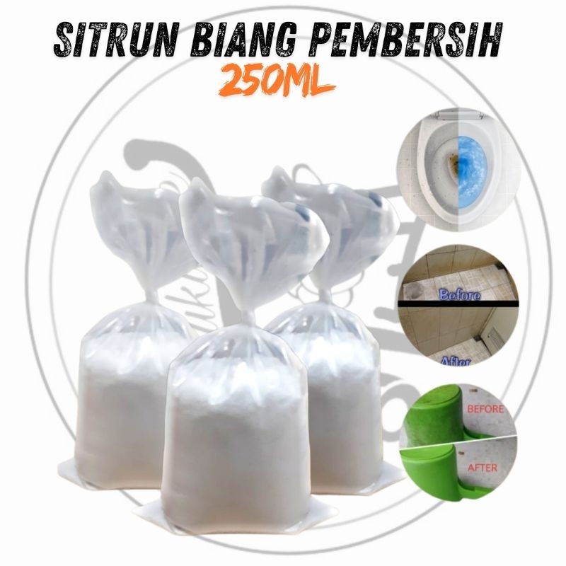 Jual BIANG SITRUN / CITRUN 250GR / SITRUN PEMBERSIH KERAK KAMAR MANDI ...