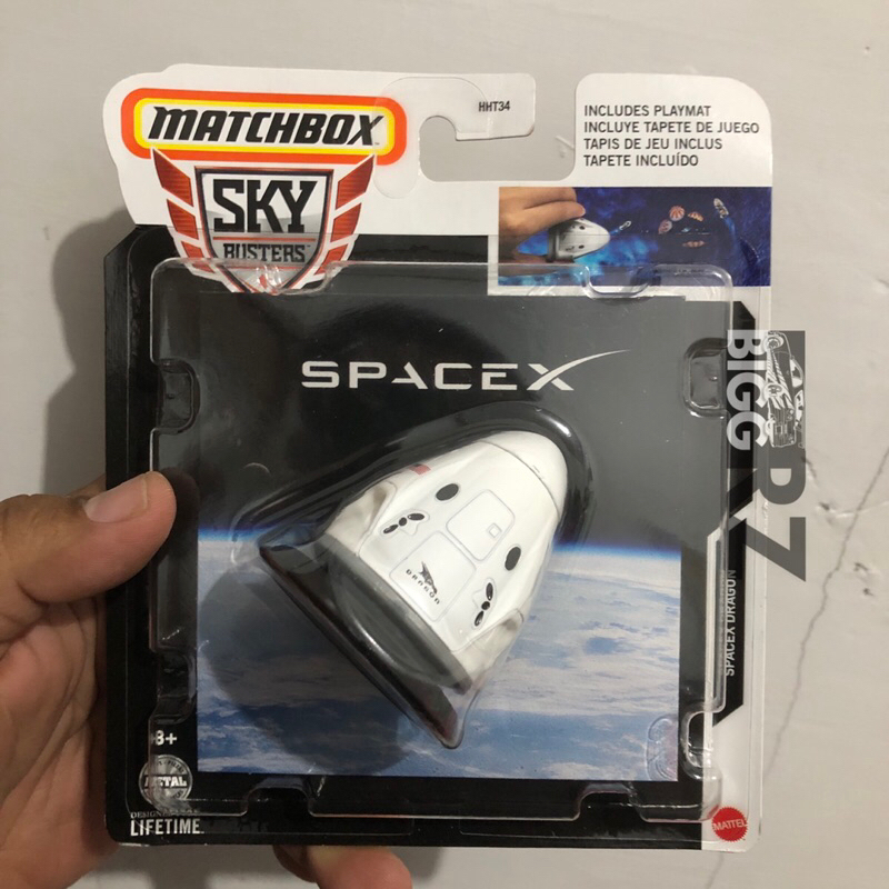 Jual Matchbox SpaceX Dragon Elon Musk Miniatur | Shopee Indonesia