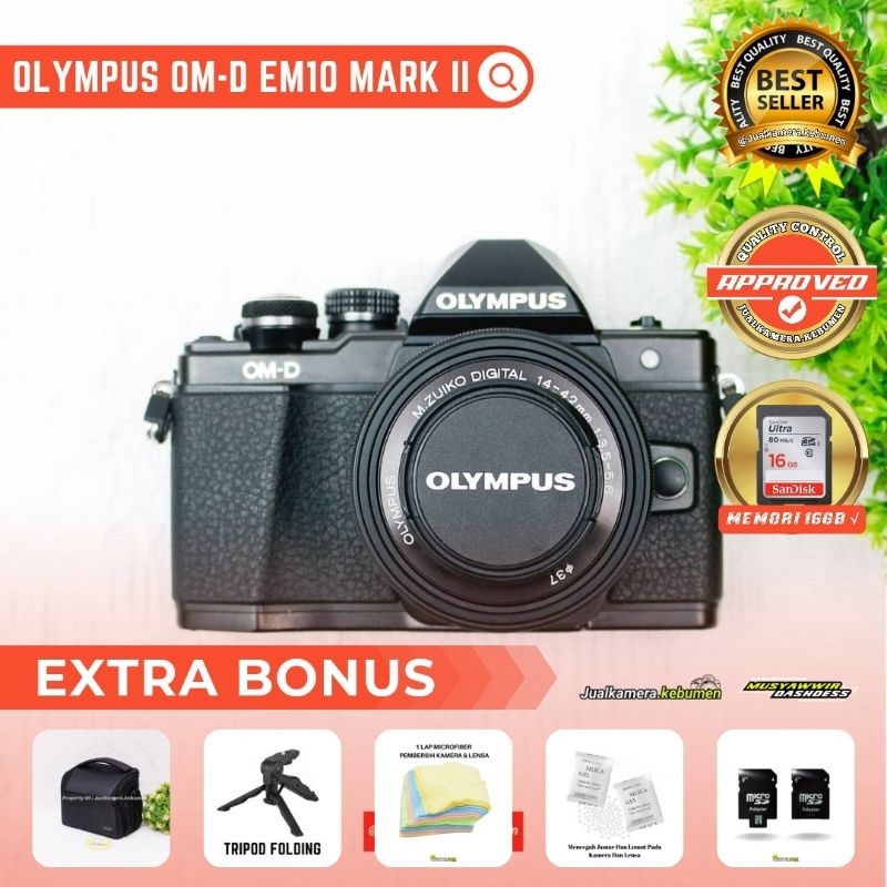Jual OLYMPUS OMD EM10 MARK II LENSA KIT TERMURAH SIAP PAKAI / BUKAN ...
