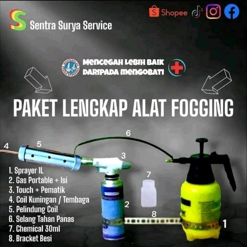 Jual ALAT FOGGING MINI I ALAT FOGHING NYAMUK I FOGGER MINI | Shopee ...
