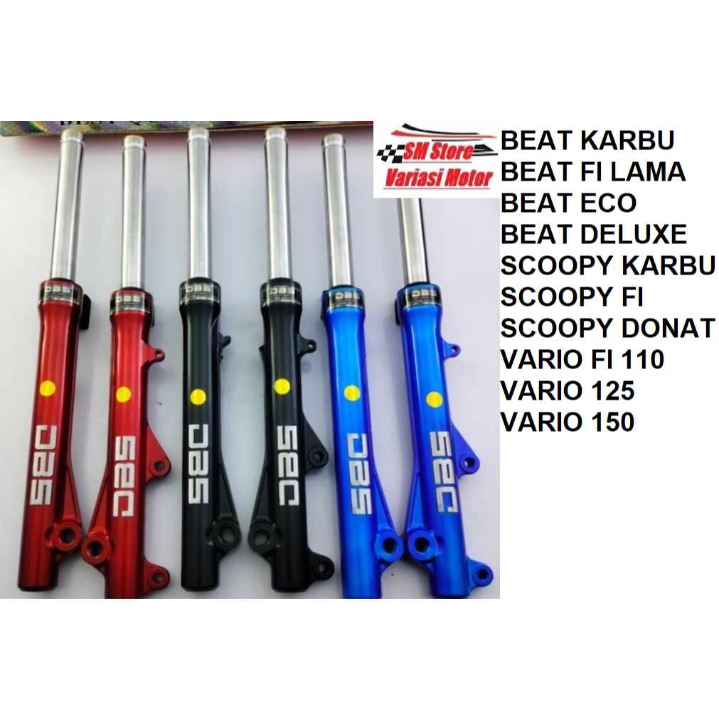 Jual SHOCK DEPAN KOMPLIT STANDAR DBS 8906 BEAT VARIO SCOOPY BEAT KARBU ...