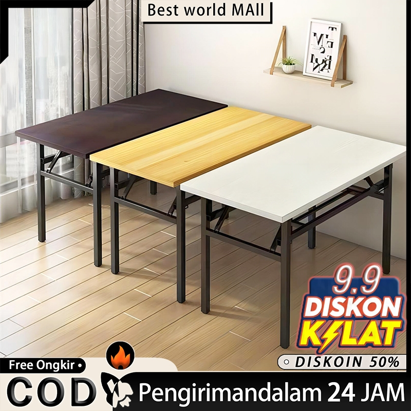 Jual Meja Kantor Murah Meja Lipat Portabel Meja Belajar Meja Kantor Besi Meja Pelatihan ...