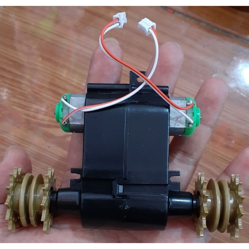 Jual GIR BOX FUNGSI MAJU-MUNDUR RC TANK 1:16 TWIN MOTOR GIR BOX ...