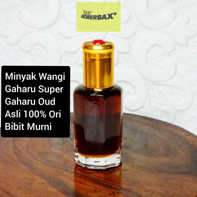 Jual Minyak Wangi Gaharu Super Gaharu Oud Asli 12ml Original Bibit Murni | Shopee Indonesia