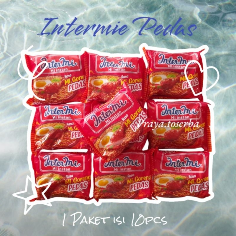 Jual Intermi Goreng Pedas isi 10 bungkus | Shopee Indonesia