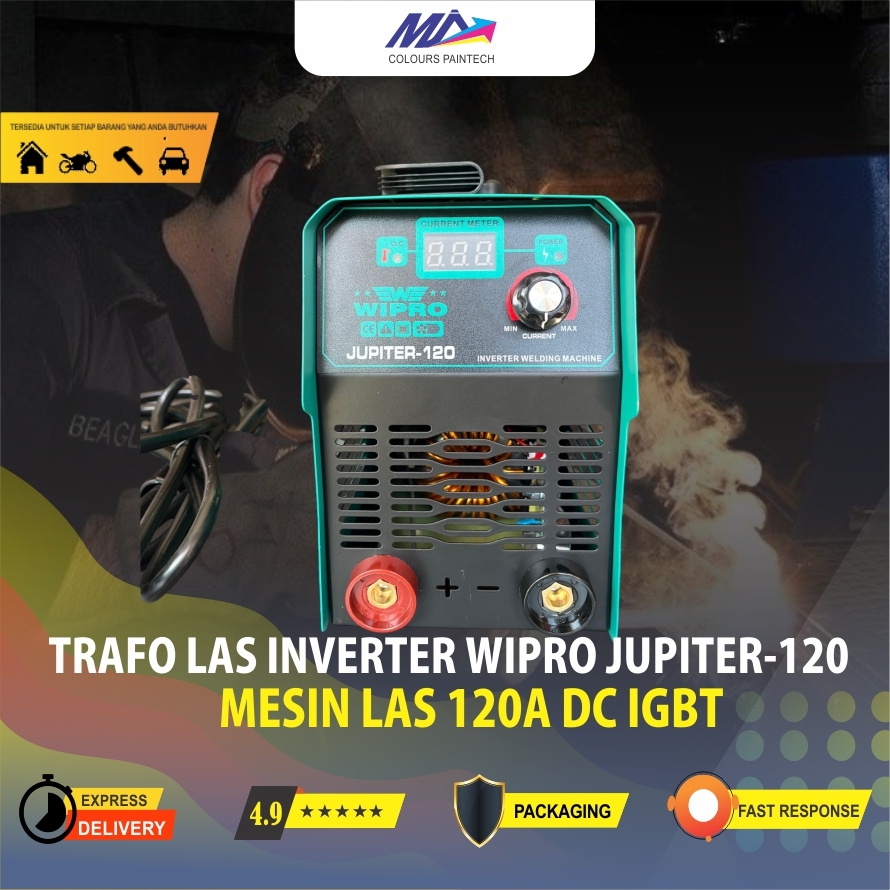 Jual Travo Las Inverter WIPRO JUPITER-120 / Mesin Las 120A DC IGBT 1 ...