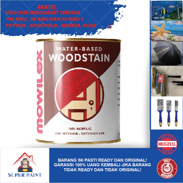 Jual CAT KAYU MELAMINE IMPRA WOODSTAIN WS162 WARNA MUDA 1 LITER KALENG ...