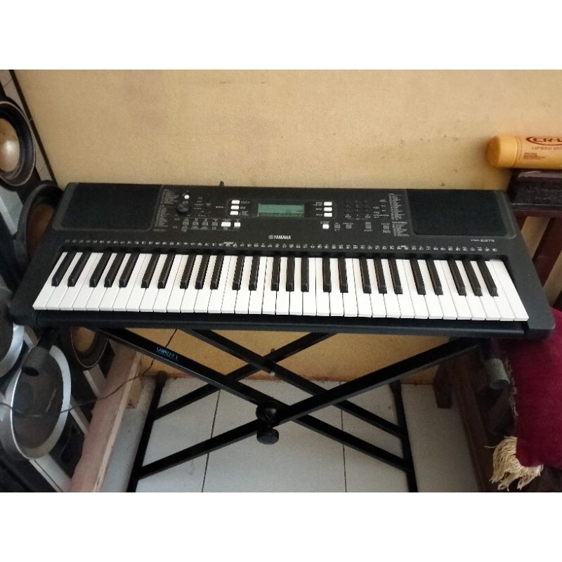 Jual Piano Keyboard Elektrik merk Yamaha PSR-E373 original second asli ...