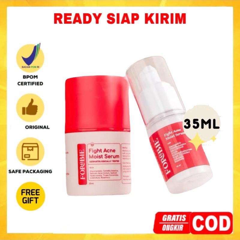 Jual Forebie Fight Acne Moist Serum 35ml | Shopee Indonesia