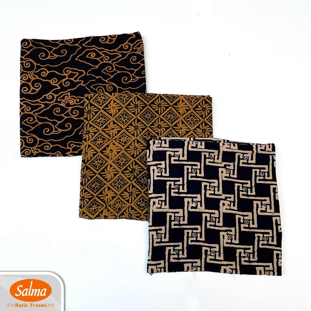 Jual BATIK SALMA Bandung Kain Batik Cap Sogan Bahan Paris Premium ...