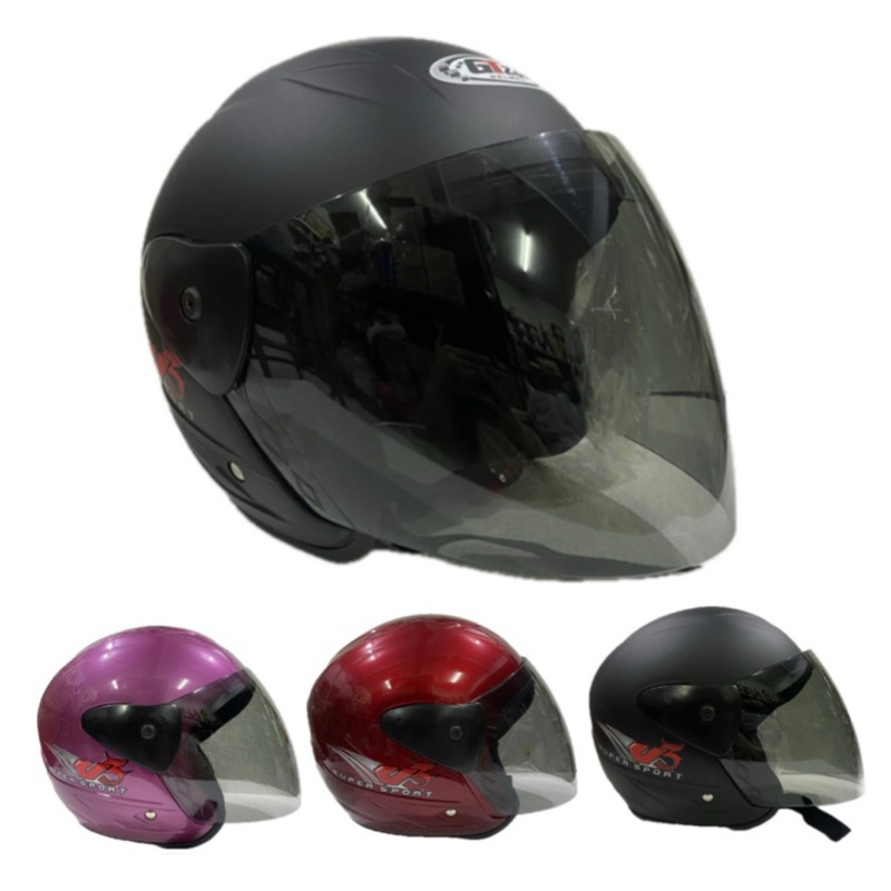 Jual Helm Half Face Dewasa SNI GT-Zone Kop Standar | Shopee Indonesia